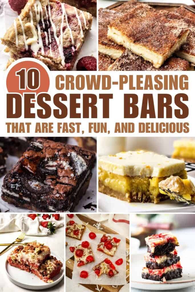 11 Easy Dessert Bar Recipes for Every Occasion - Lovely Munchies